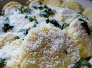 Roman Dumplings or Gnocchi alla Romana